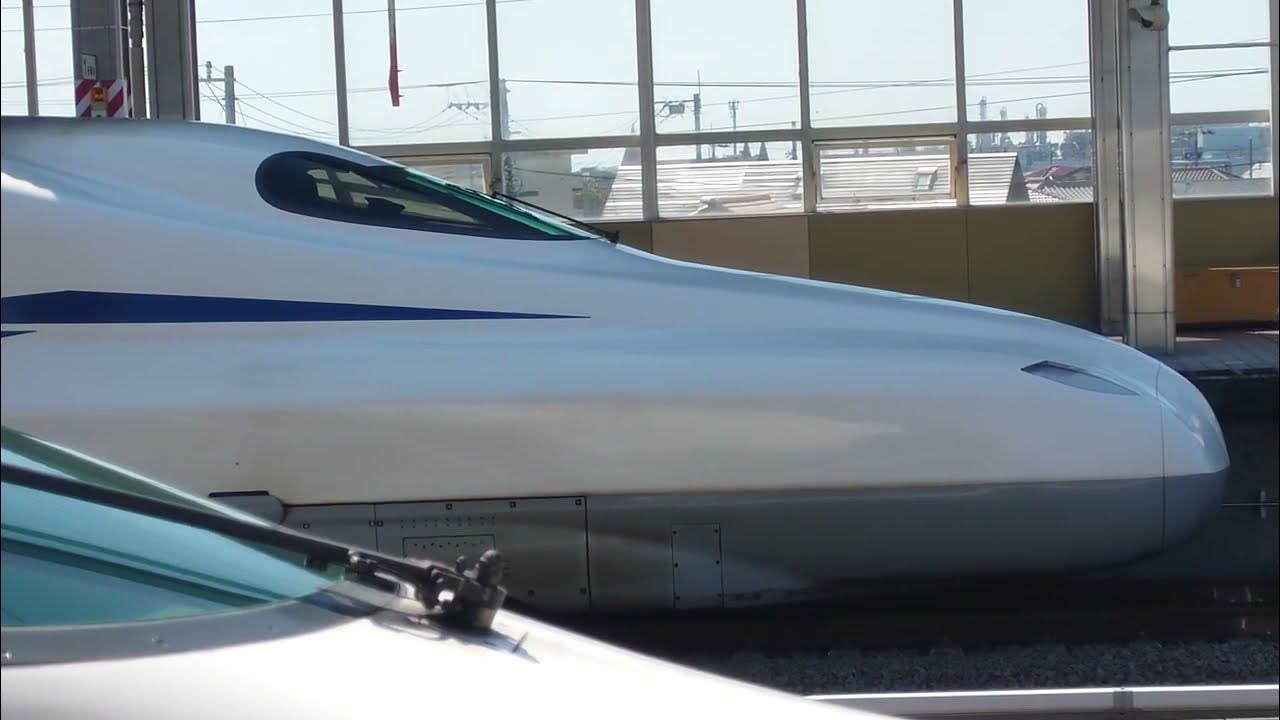 230409 032 新富士駅を出発する東海道新幹線n700系 J6編成 N700s と停車中のn700系 G1編成 N700a Youtube