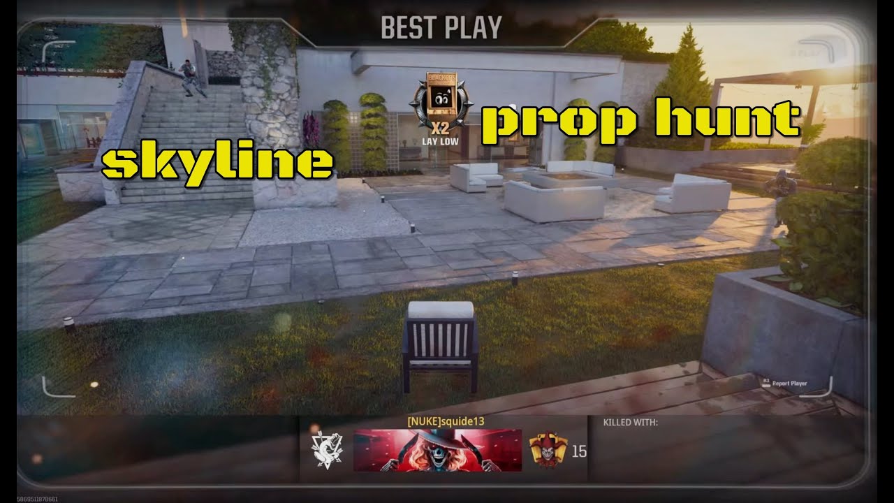 CALL OF DUTY BO6 PROP HUNT ON SKTLINE - YouTube