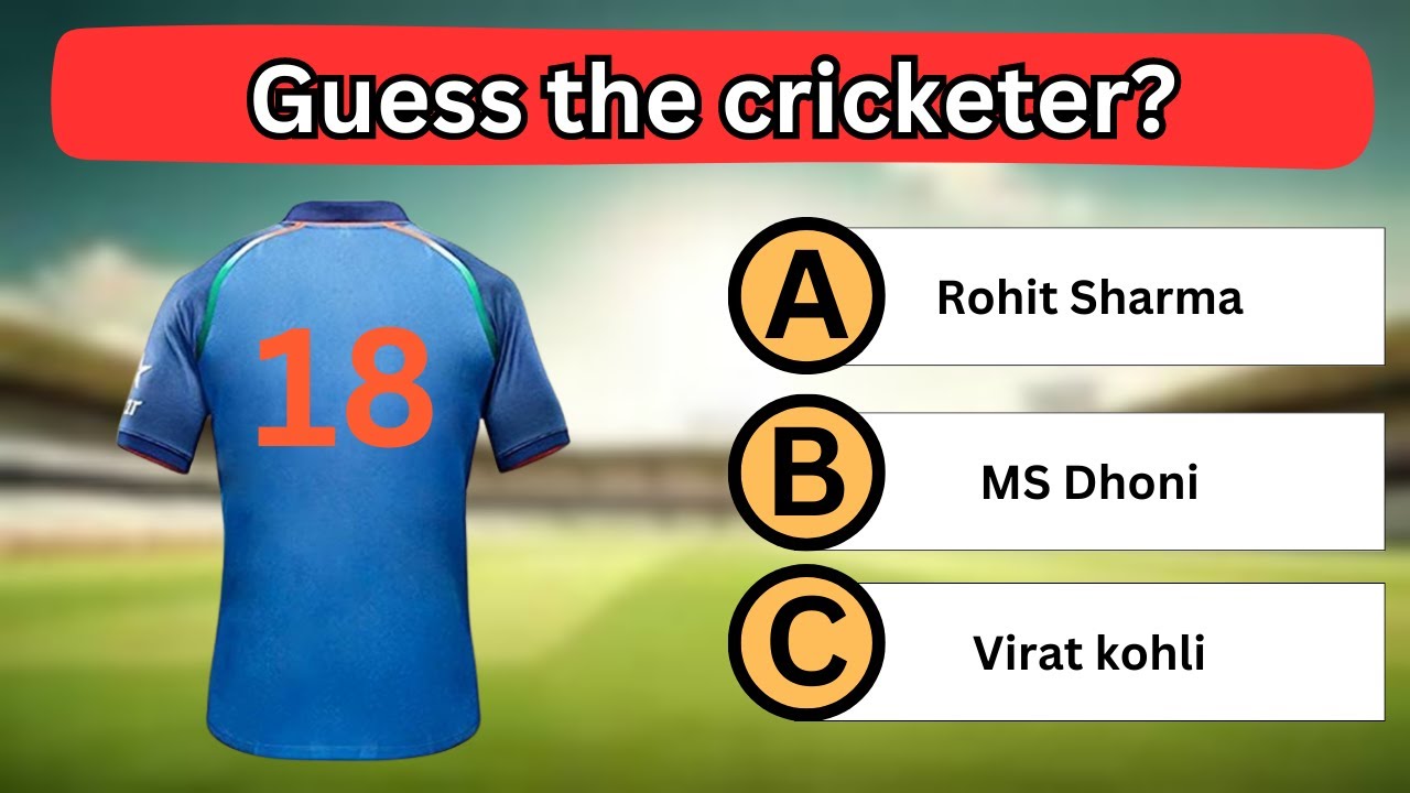 Guess the IPL cricketer by jersy number | IPL Quiz - YouTube
