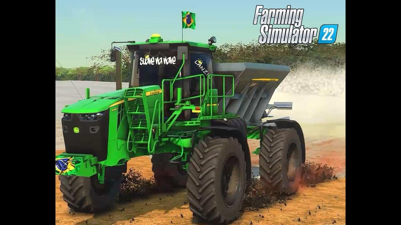 INICIANDO A APLICAÇÃO DE CÁLCARIO || SANTO INÁCIO || FARMING SIMULATOR ...