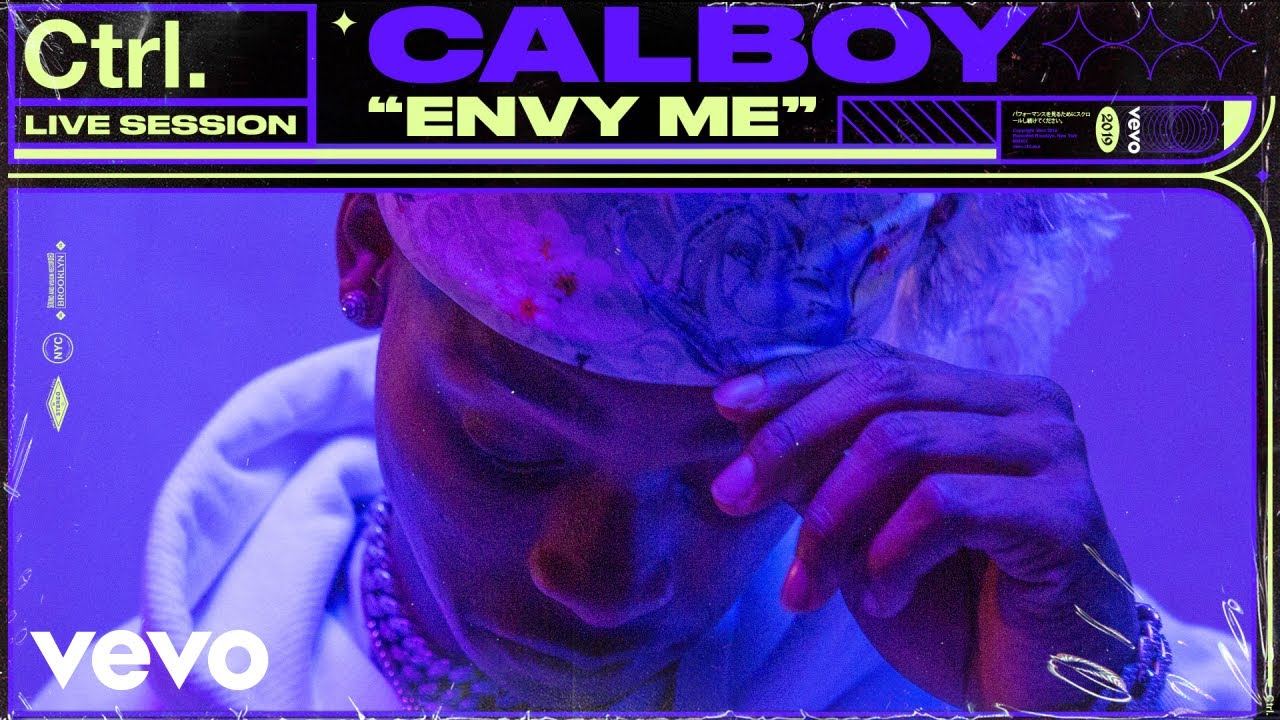 Calboy - "Envy Me" Live Session | Vevo Ctrl - YouTube