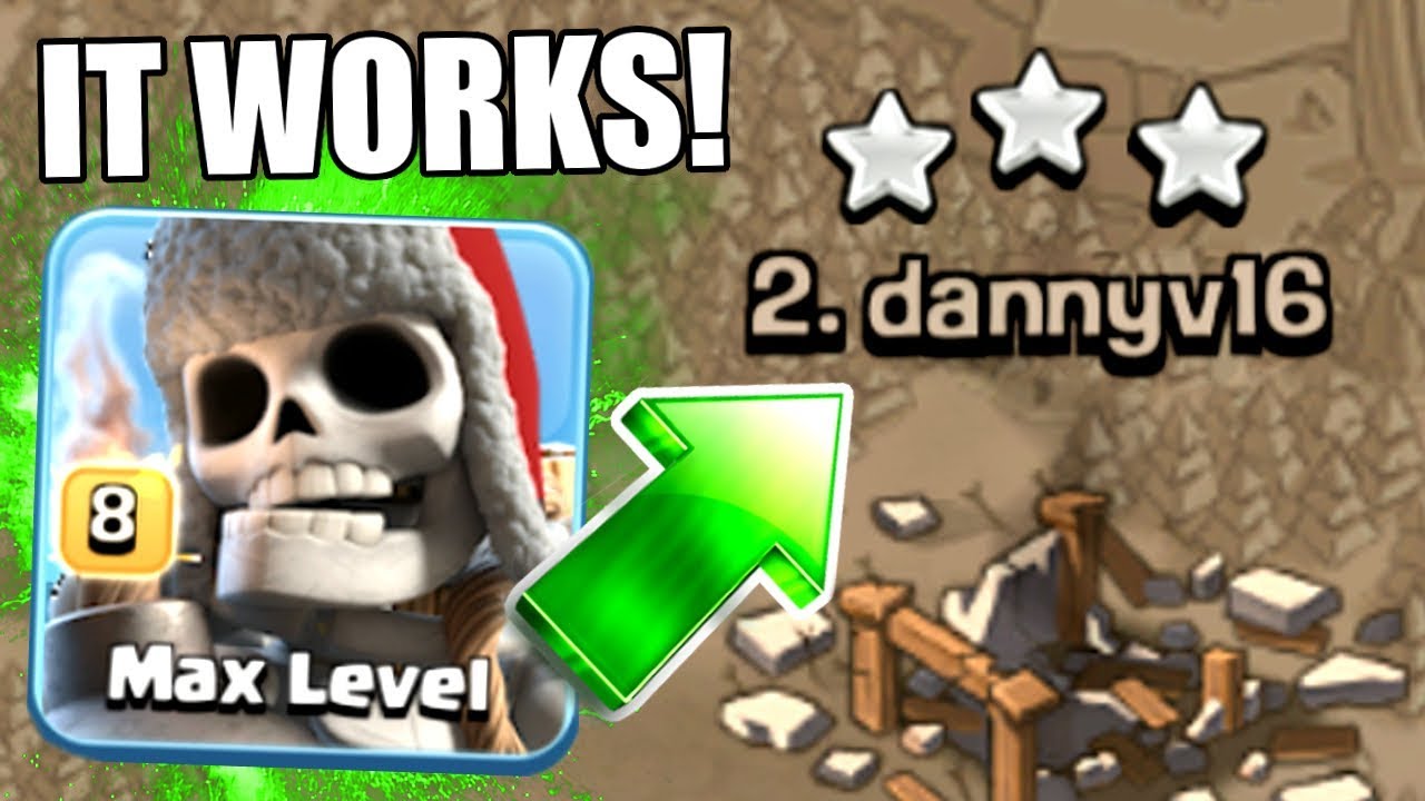THIS IS HOW YOU USE THE GIANT SKELETON! - THE SECRET TO 3 STAR STRATEGY ...