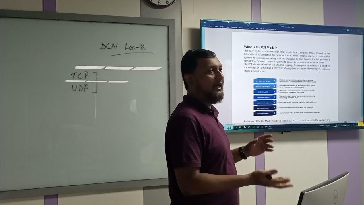 Computer Network | Lecture-08| CSE | Monzurul Islam | University of Scholars - YouTube