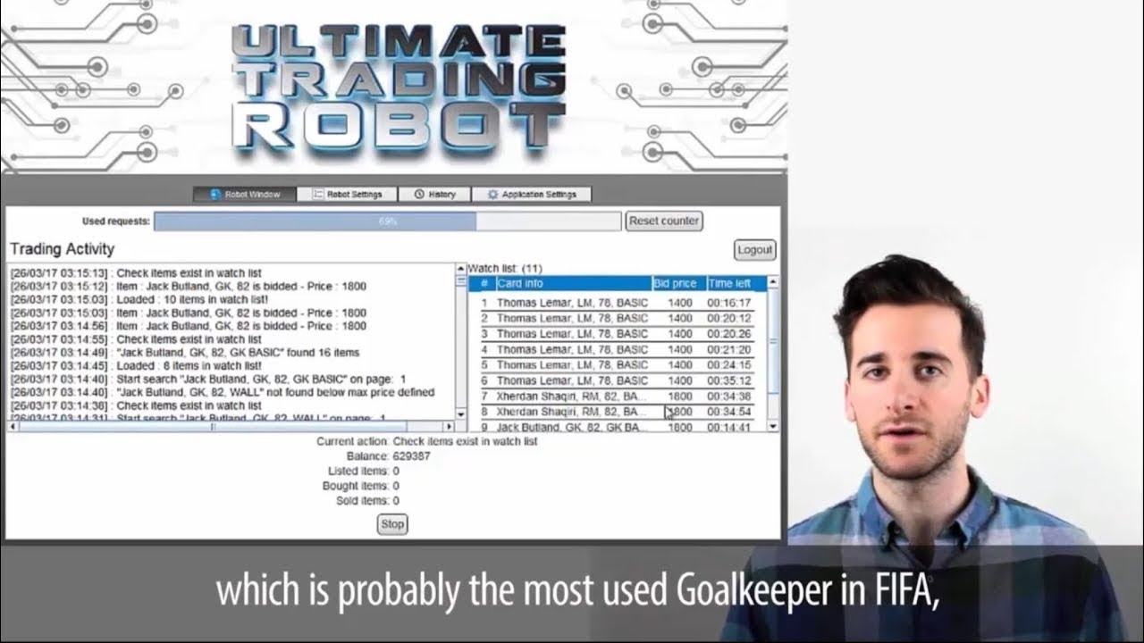 FIFA 19 ULTIMATE TEAM MILLIONAIRE TRADING ROBOT! - MAKE OVER 100K A DAY ...