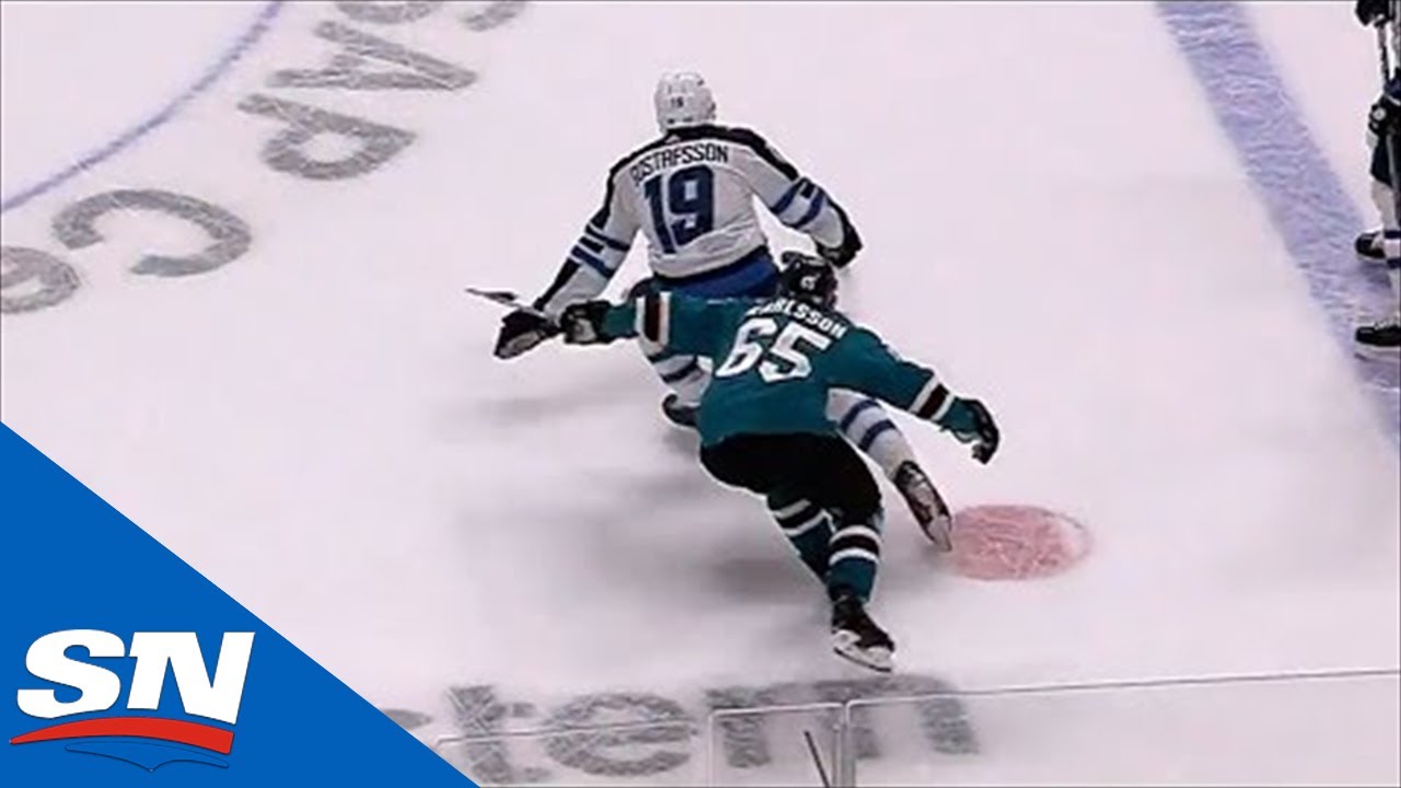 Jets’ David Gustafsson Goes By Erik Karlsson Then Scores First NHL Goal ...
