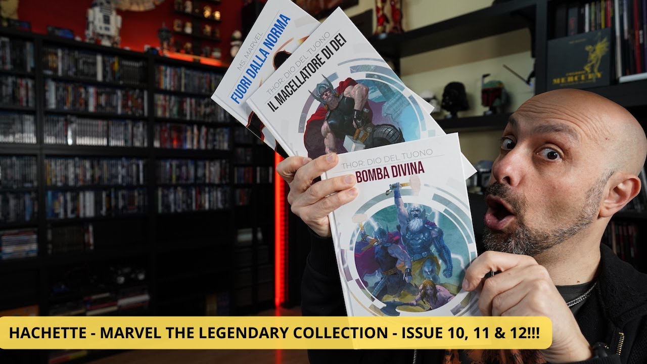 HACHETTE - MARVEL THE LEGENDARY COLLECTION - ISSUE 10, 11 & 12!!! - YouTube