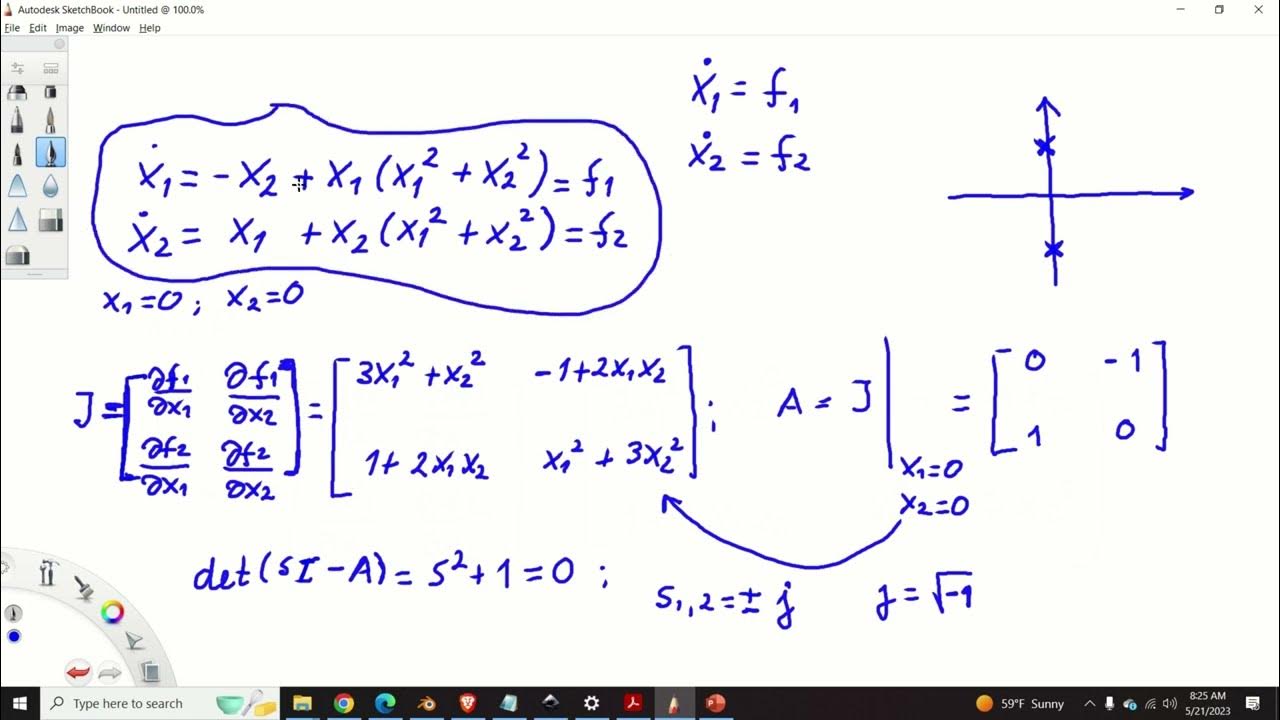 Stability of Dynamical Systems Through Linearization - Pitfalls and Traps - YouTube