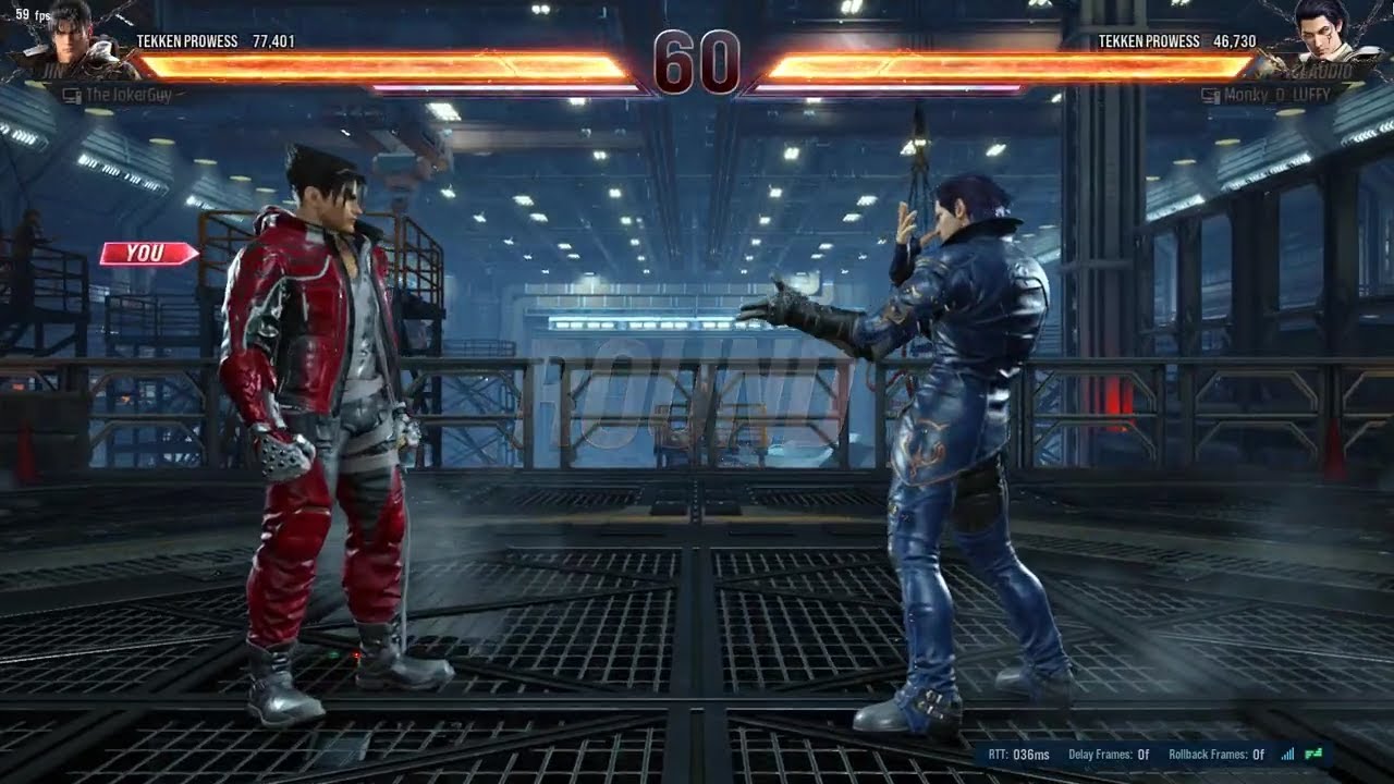 My Jin meets Saudi Pro Player MONKEY De LUFFY | Tekken 8 CBT - YouTube