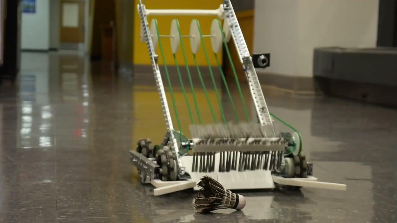 ShuttleBot v1: The Autonomous Shuttlecock Retrieval Robot - YouTube