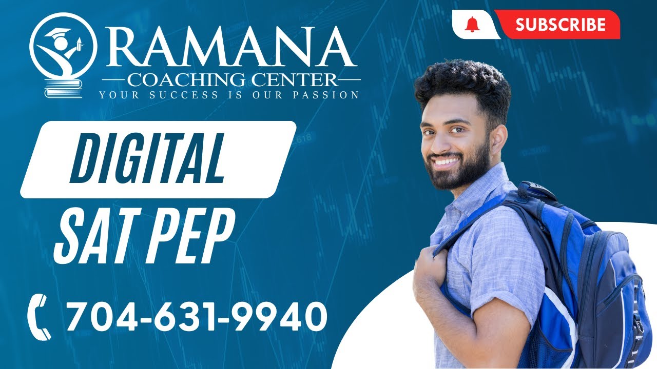Digital SAT Prep | Ramana Coaching Center - YouTube