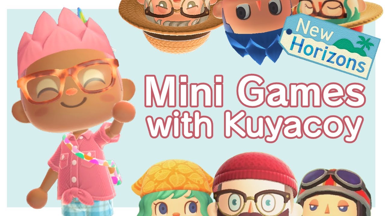 Mini Games with Kuyacoy and other awesome streamers! | ACNH Multiplayer ...