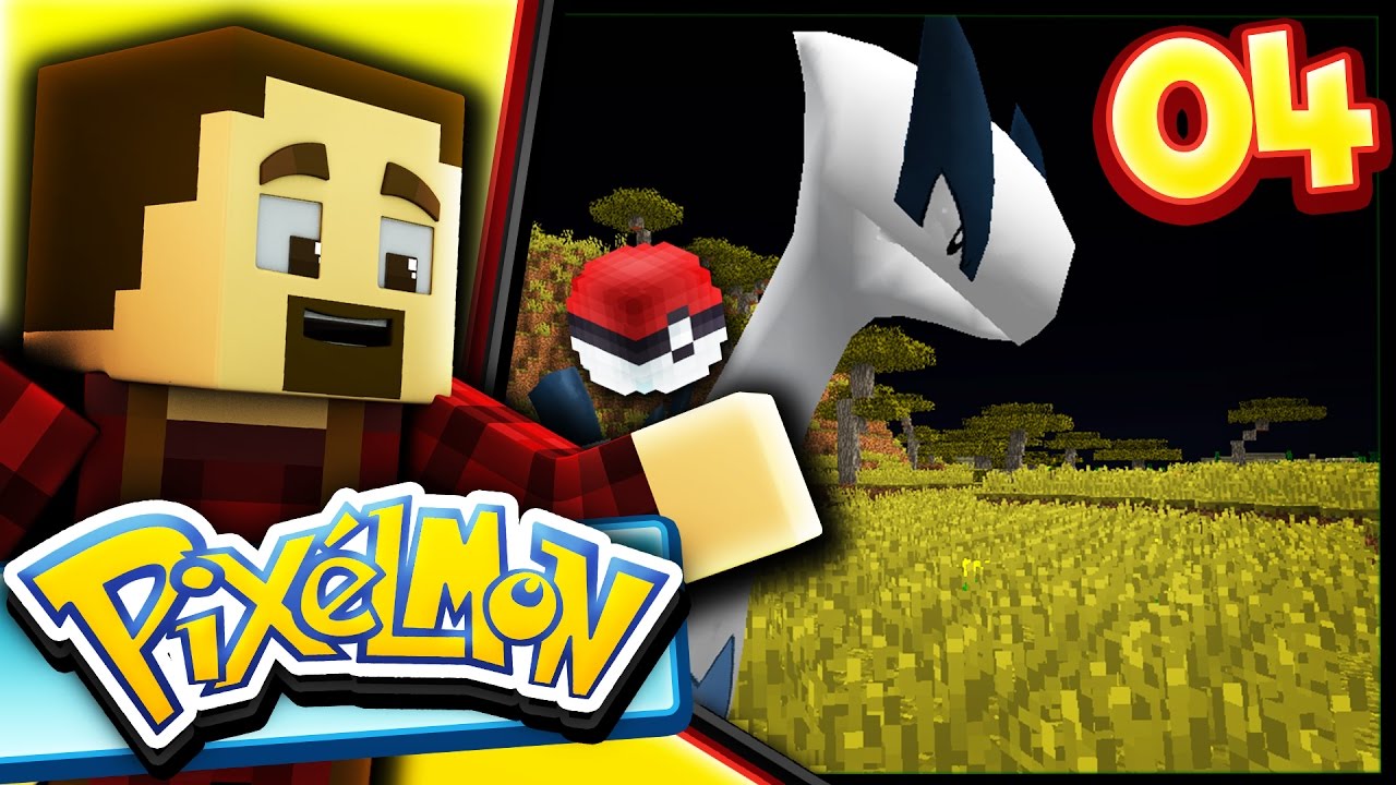 A LEGENDARY CAPTURE!!! Minecraft PIXELMON Episode 4 - YouTube