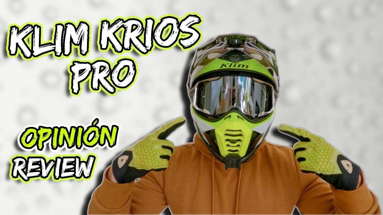 Klim Krios Pro Review 🪖Opinión Casco Moto Trail - YouTube