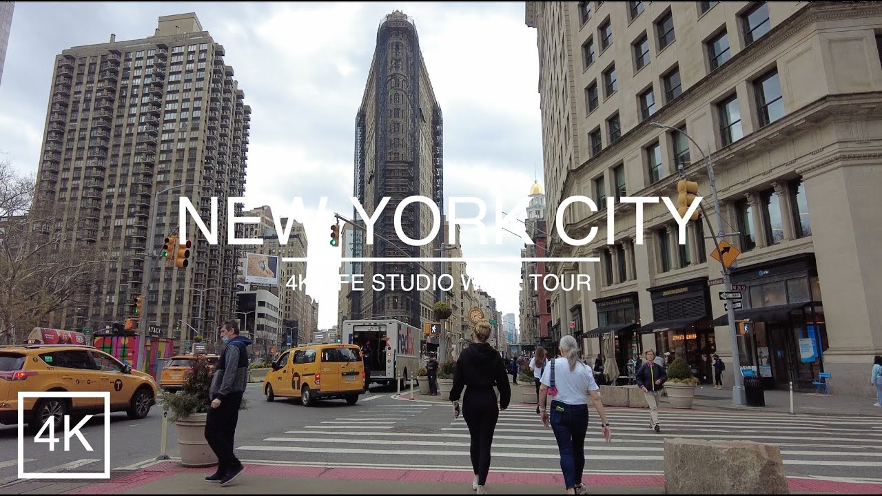 4K Walking Tour | New York City Manhattan Broadway Walk Tour Part Two ...
