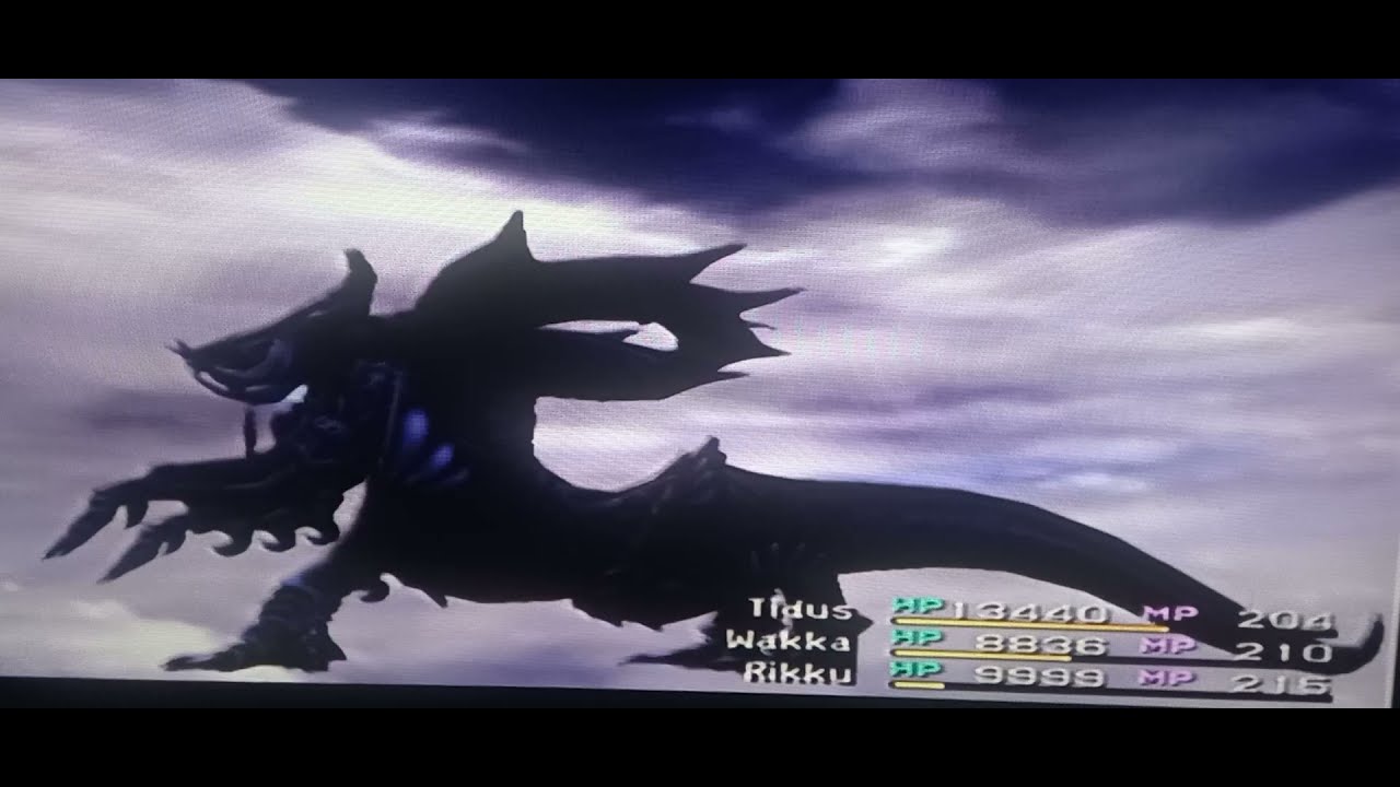 FF10 Omega Boss - YouTube