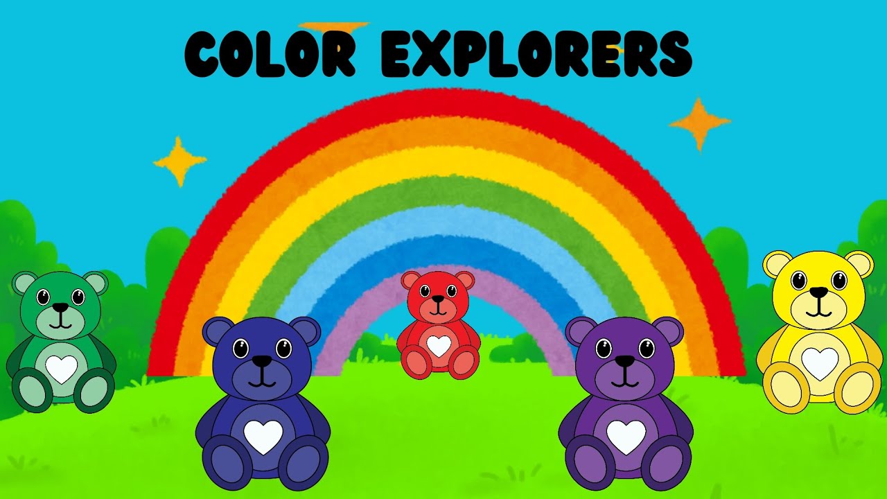 What do the bears see: Color Discovery. Learning colors. - YouTube