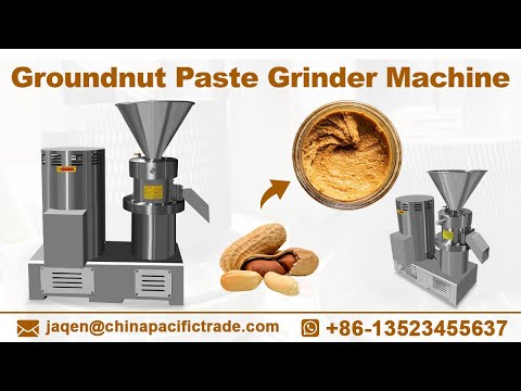 Groundnut Paste Grinding Machine|Peanut Butter Making Machine|Peanut Butter Grinding Machine ...