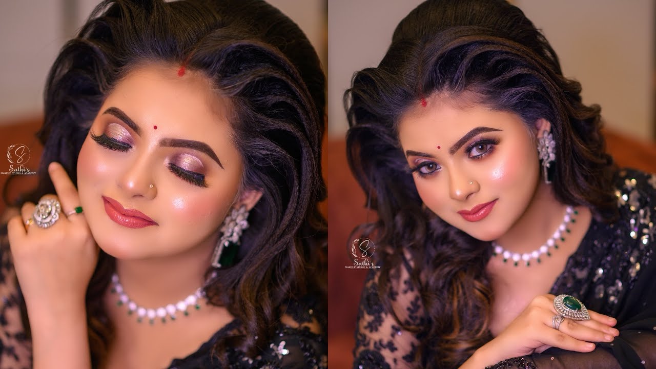 Glass finished makeup tutorial || spotlight eye & glossy lip | # ...
