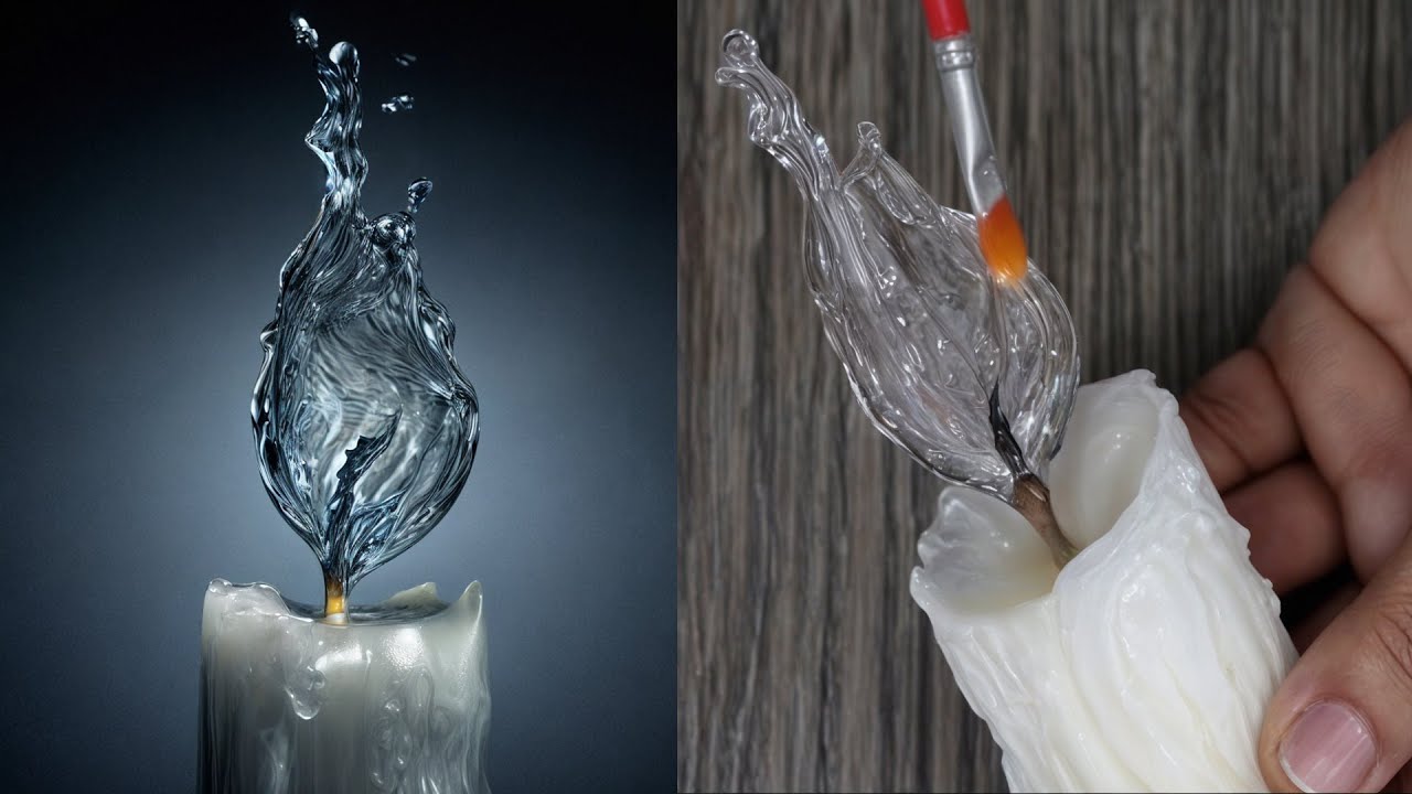How to Make This Candle | Resin Art - YouTube