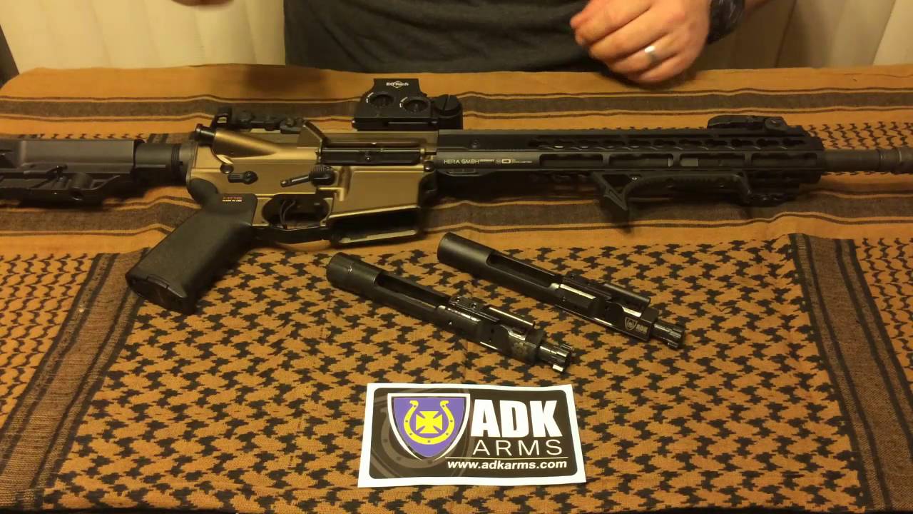 ADK bolt carrier group review. - YouTube