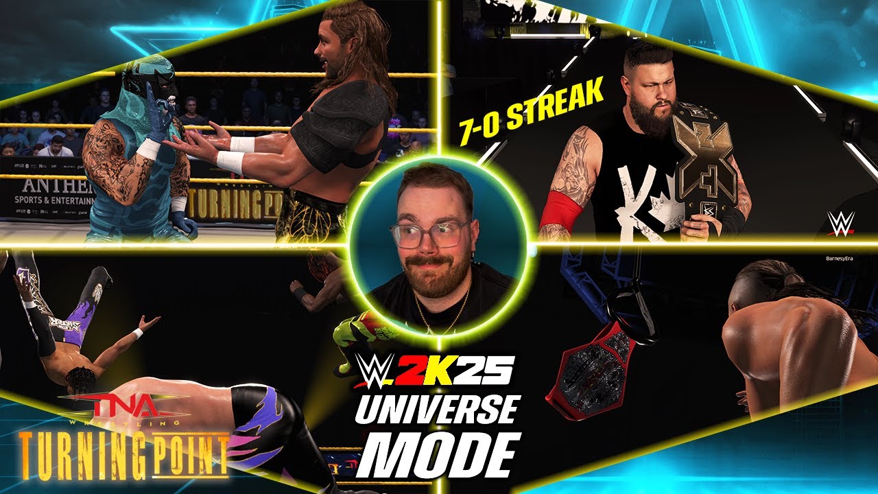 TNA Turning Point - Every Title on the Line! | WWE 2K25 Universe Mode ...