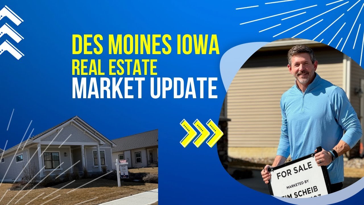 Des Moines Iowa real estate market update! March 3, 2025 - YouTube