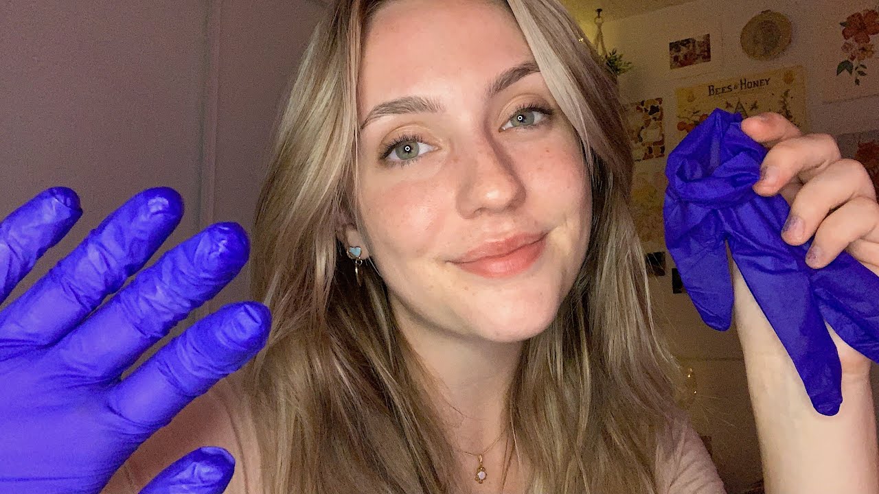Asmr With Latex Gloves Sounds And Visual Triggers Youtube