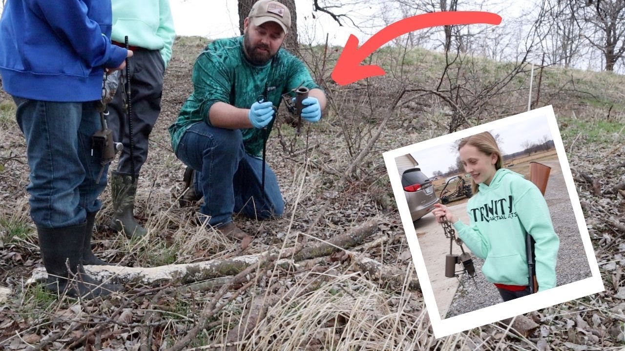 Setting The Traps For The Sneaky Predators - YouTube