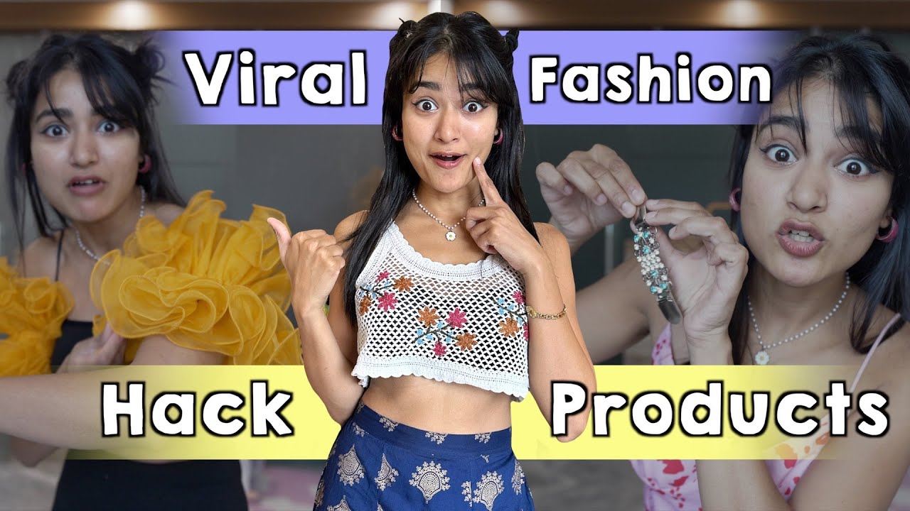 Trying Most Viral Fashion Hack Products | Do They Work?🤯 - YouTube