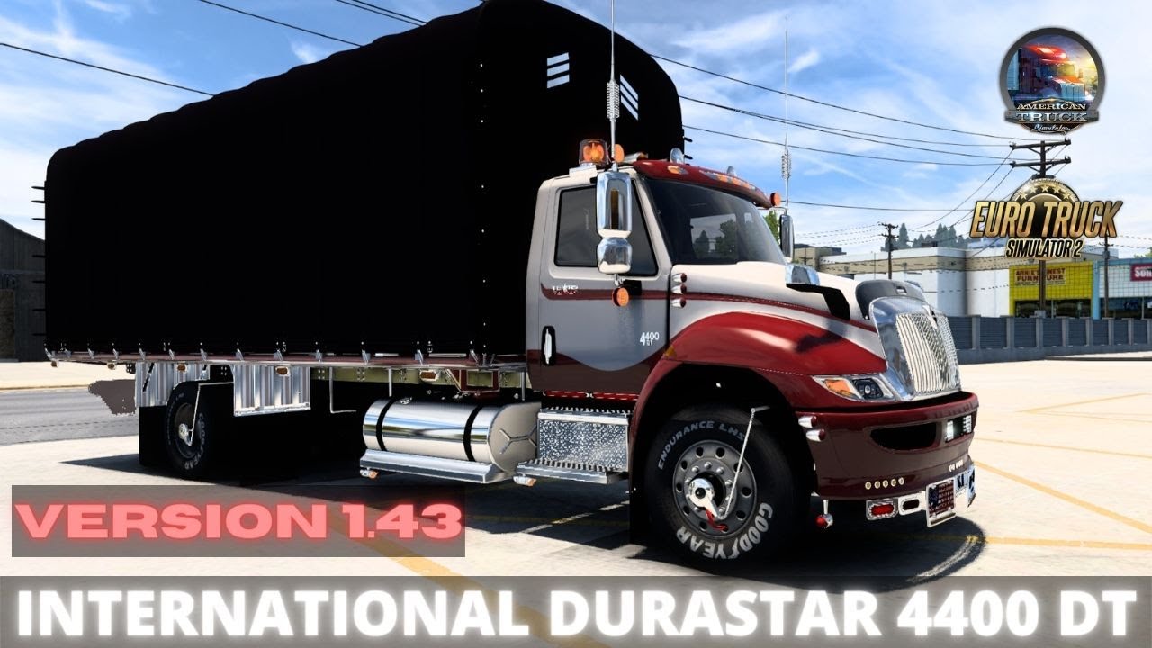 🚚🚛 International DuraStar 4400 DT for ATS and ETS2 1.43 🔥 - YouTube