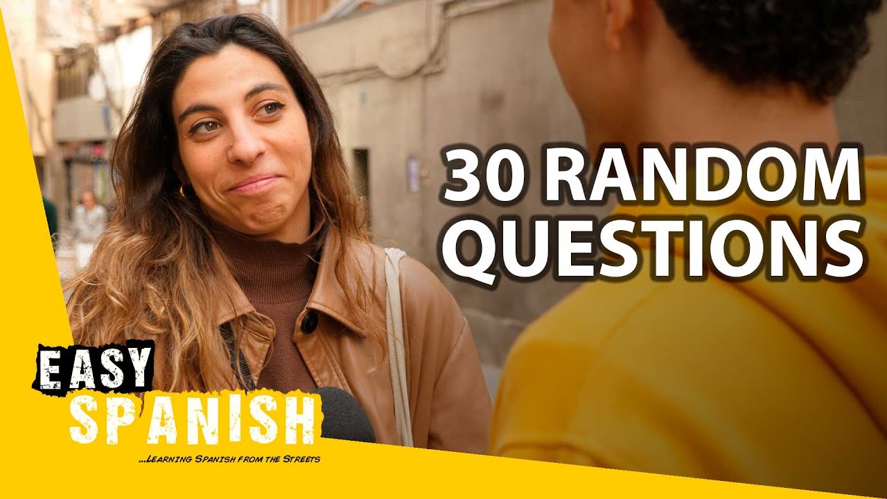 We Asked 30 Random Questions to People in Barcelona | Easy Spanish 360 ...