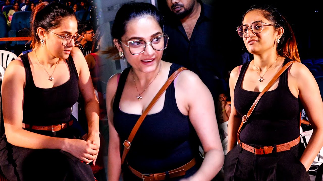 Bigg Boss Fame Prerana Kambam Exclusive Visuals At Ammulu song Launch ...