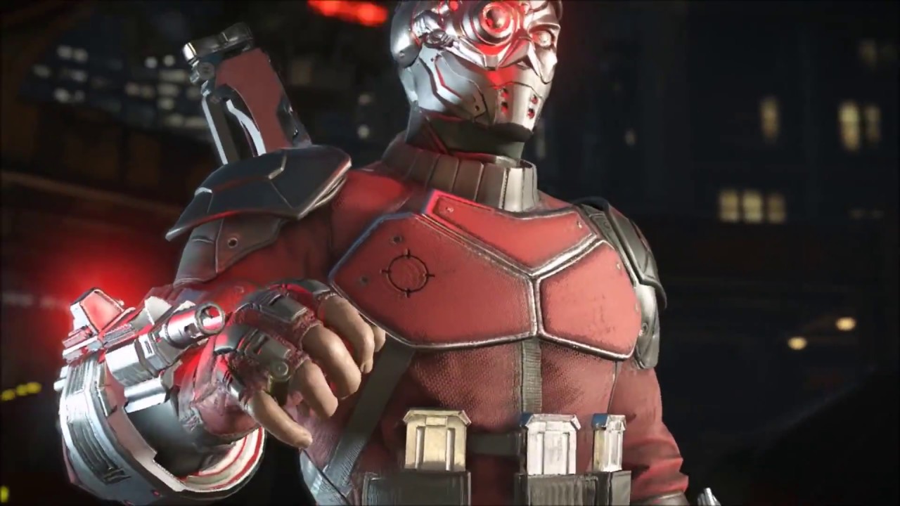 Injustice 2 - Deadshot Intro Animation Change - YouTube