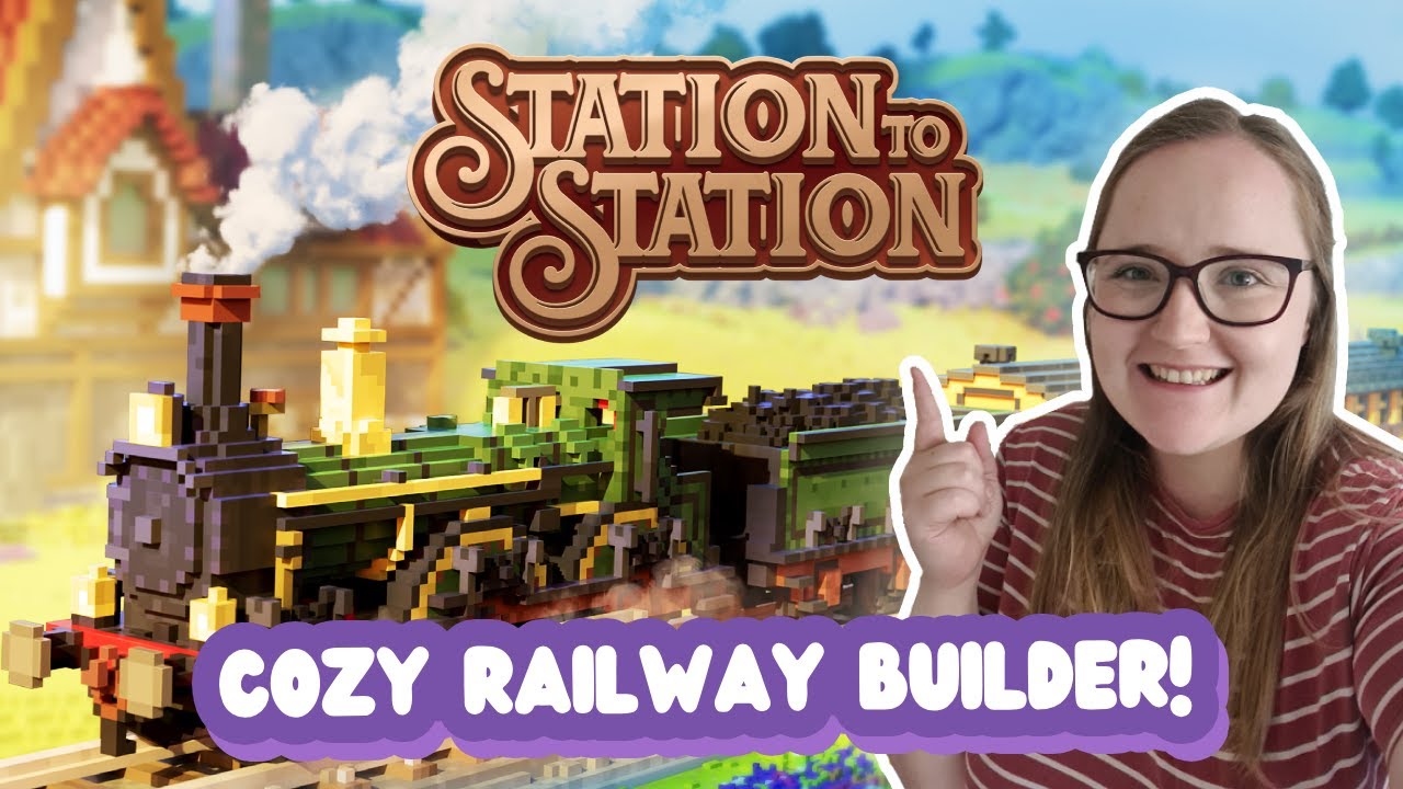 AD | All aboard this relaxing railroad builder! | Station to Station ...