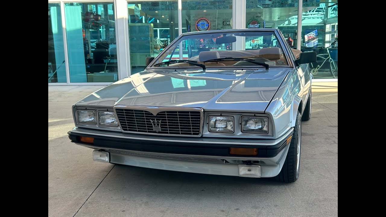 1987 Maserati Biturbo - YouTube