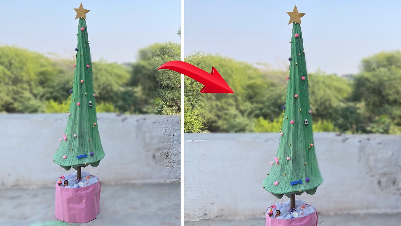 Christmas Trees banane ka Tarika | Beautiful Christmas Trees | Happy ...