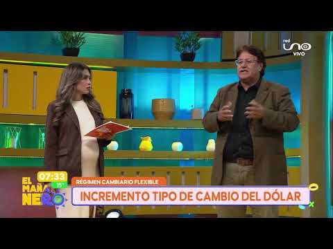 Incremento tipo de cambio del dólar