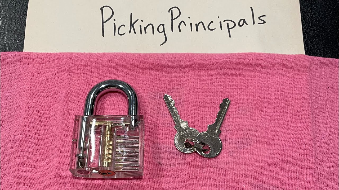 [1] Picking an Acrylic Lock - YouTube