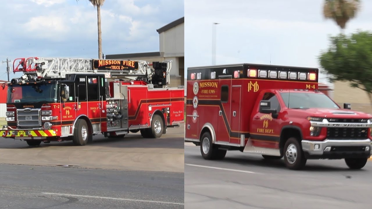 Mission FD EMS Responding - YouTube