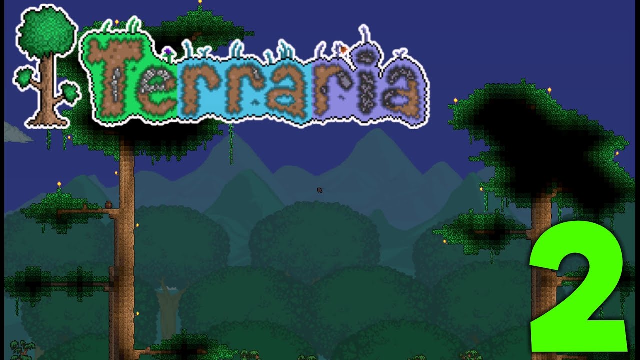 Terraria - Mega Trees (2) - YouTube