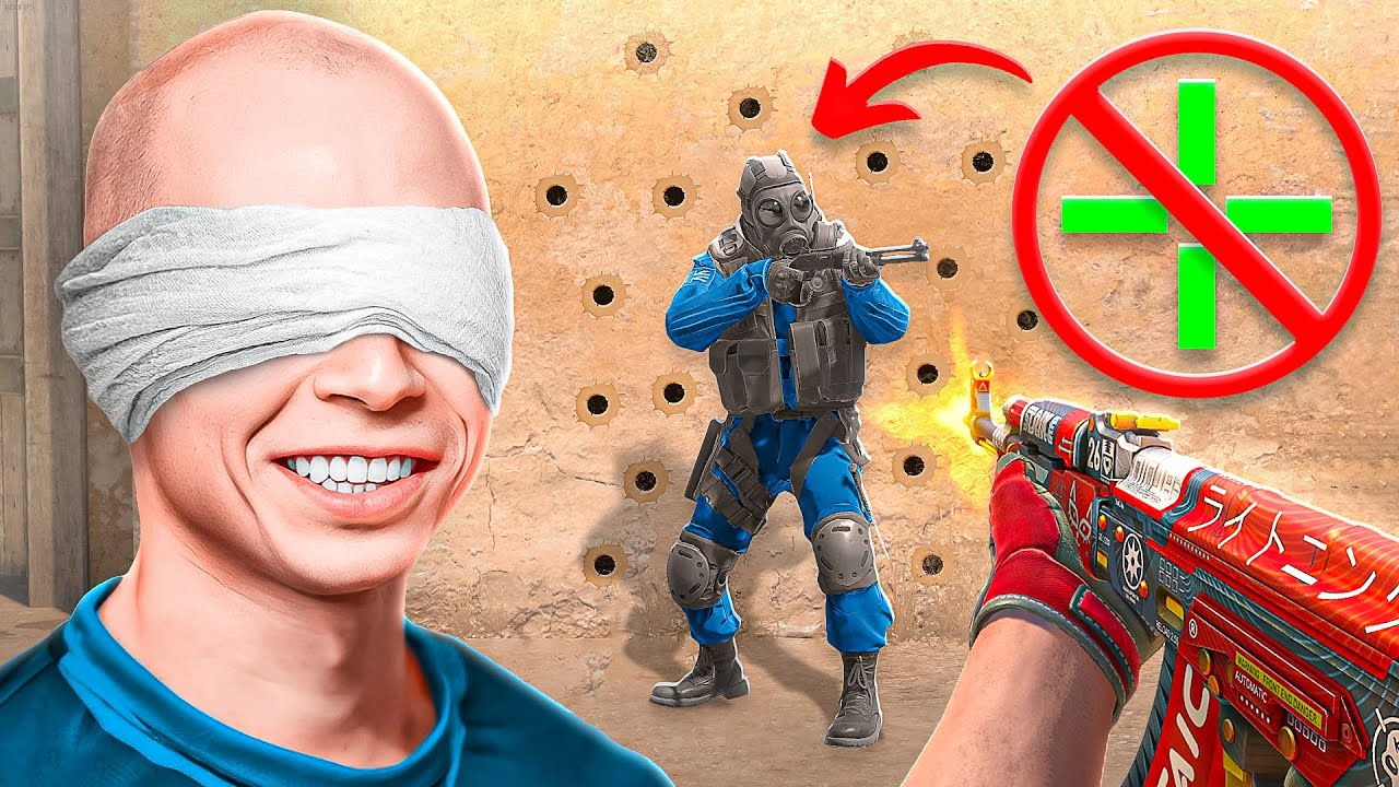 NO CROSSHAIR CHALLENGE IN CS2 - YouTube