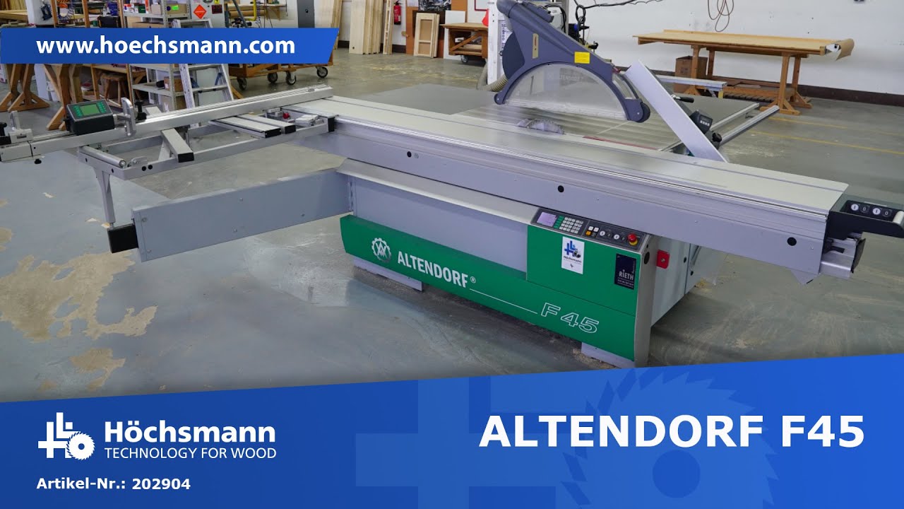 ALTENDORF F45 (Höchsmann Klipphausen) - YouTube