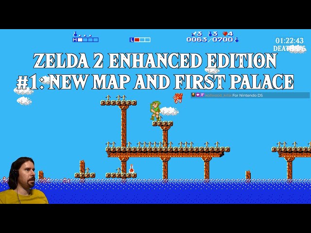Zelda 2 Nes Map NES Zelda Maps