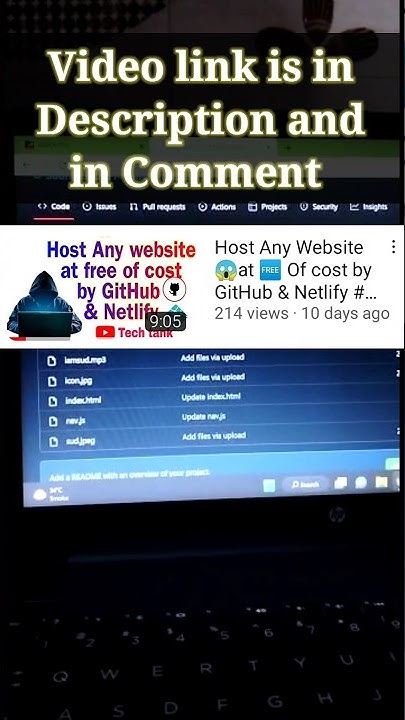 Host Any Website 😱at 🆓 Of cost by GitHub & Netlify...... #technology#webdesign#viral#coding# ...