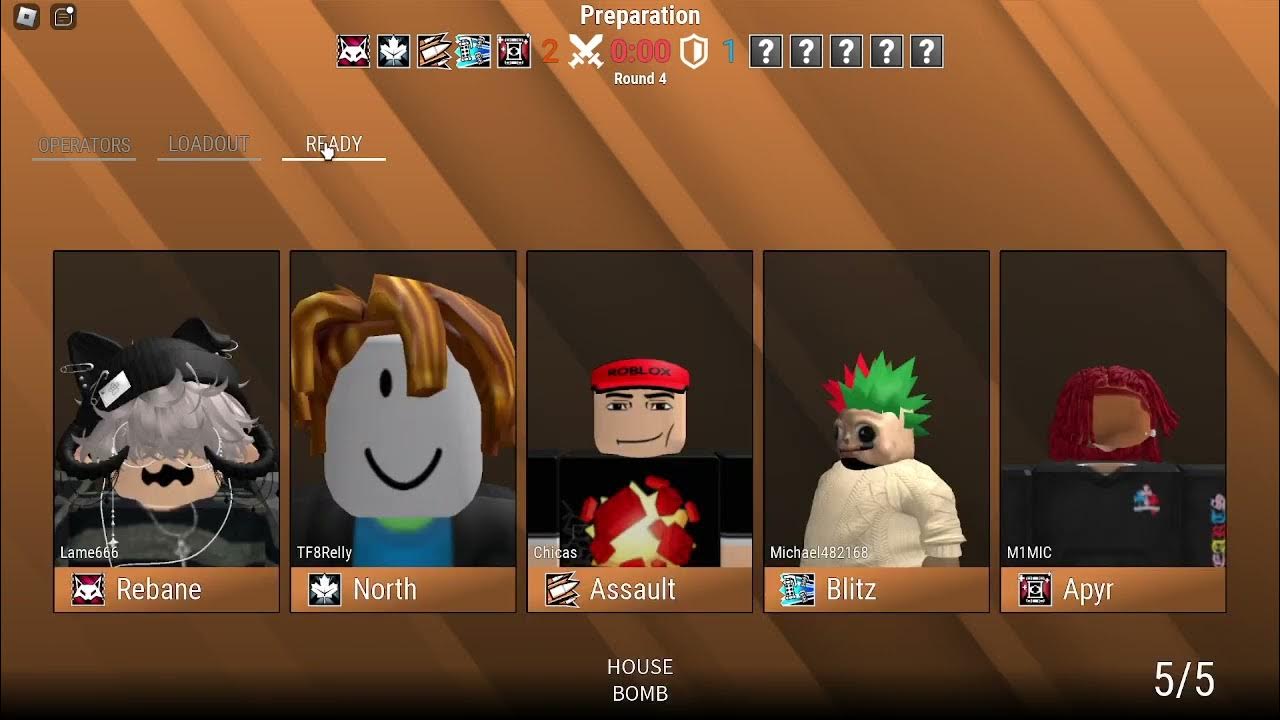 Rainbow six siege in ROBLOX | Operations: siege - YouTube