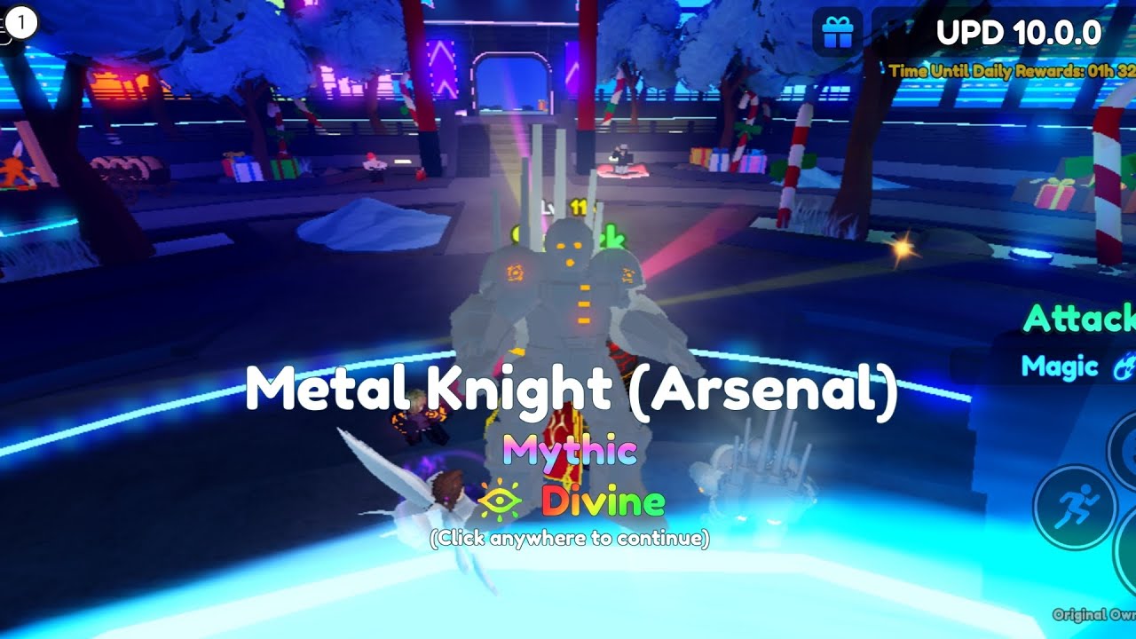 Showcase Evo Divine Metal Knight🤖 | Anime adventures Roblox - YouTube