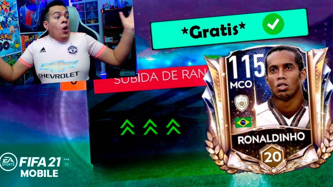 ¡YA FICHAMOS a 🙂RONALDINHO 115 Y ASÍ JUEGA EN FIFA MOBILE! - YouTube