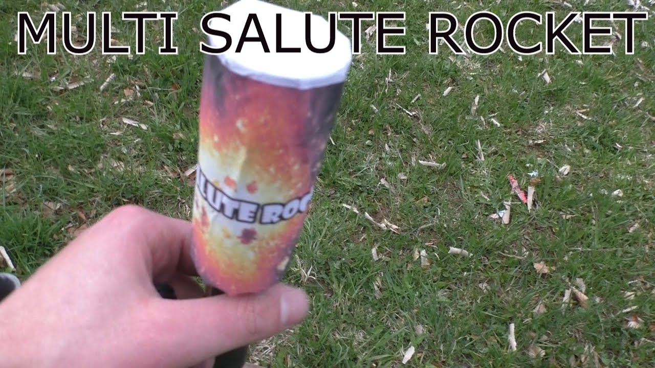 MULTI SALUTE ROCKET "SCHÜTT-RAKETENSTYLE" - YouTube
