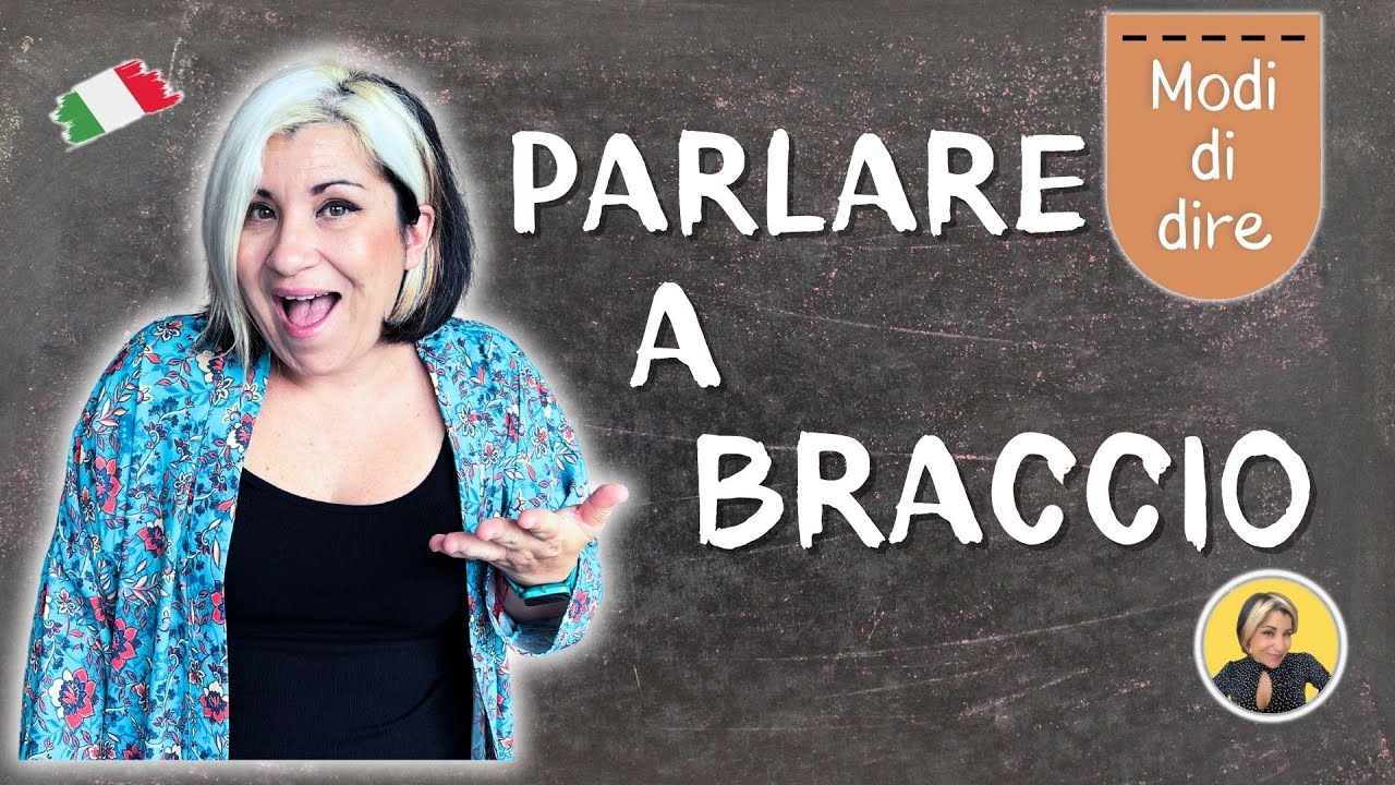 "Parlare a braccio" – Italian Idioms Explained! 🇮🇹🐾🇮🇹 #LearnItalian # ...