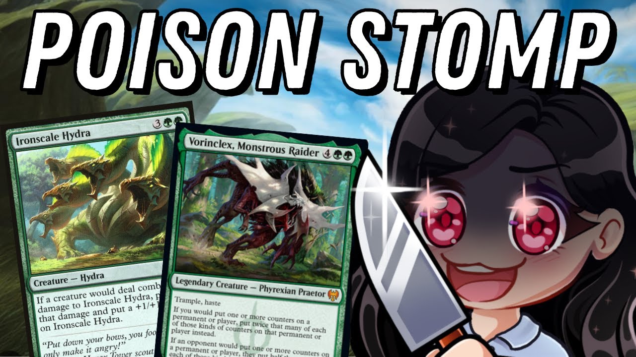 Poison Counters w/ Vorinclex | MTG Arena New Phyrexia Vorinclex EDH ...